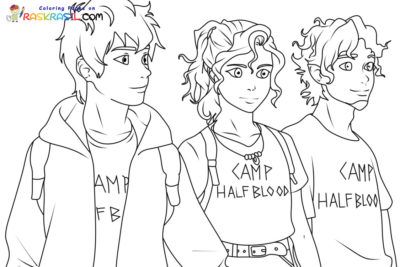 Percy Jackson Coloring Pages