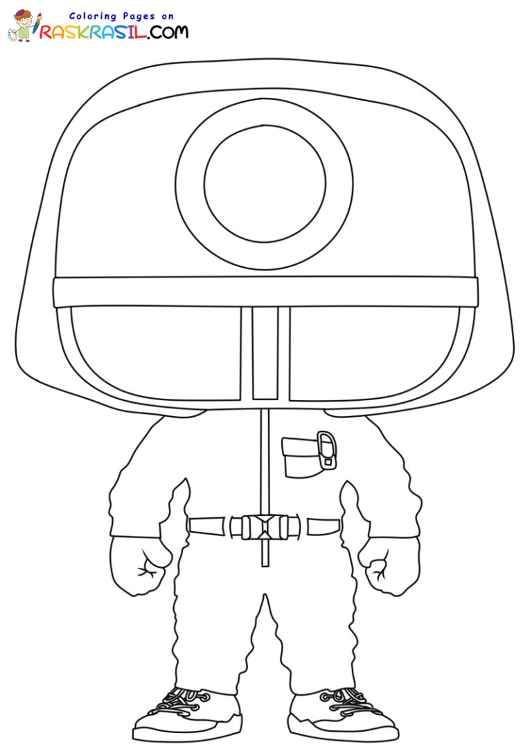 Coloriage Funko Pop à imprimer