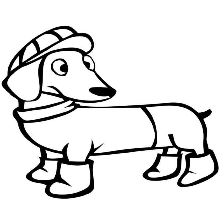 Halloween Dog Coloring Pages | Free Printables