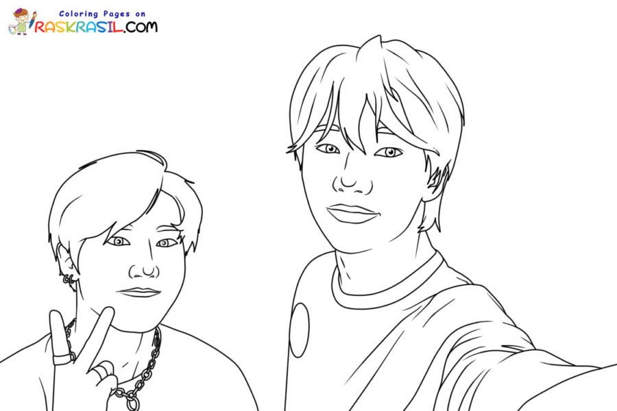 K Pop Coloring Pages K Pop Coloring Pages
