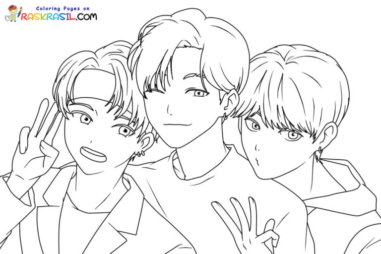 Kpop Coloring Pages Stray Kids Coloring Pages