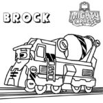 Mighty Express Coloring Pages