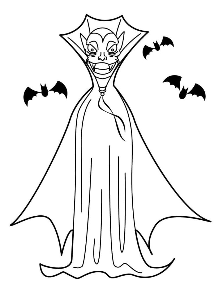 Disegni di Vampiri da Colorare
