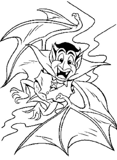 Disegni di Vampiri da Colorare