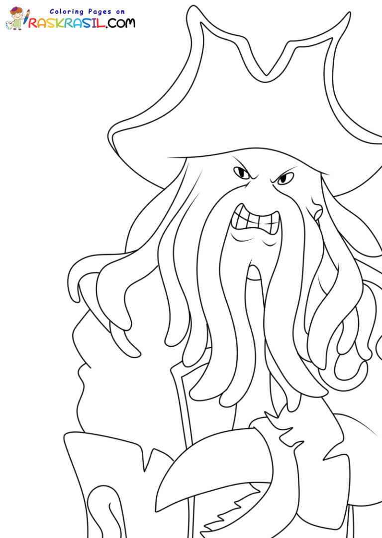 Disegni di Pirati da Colorare