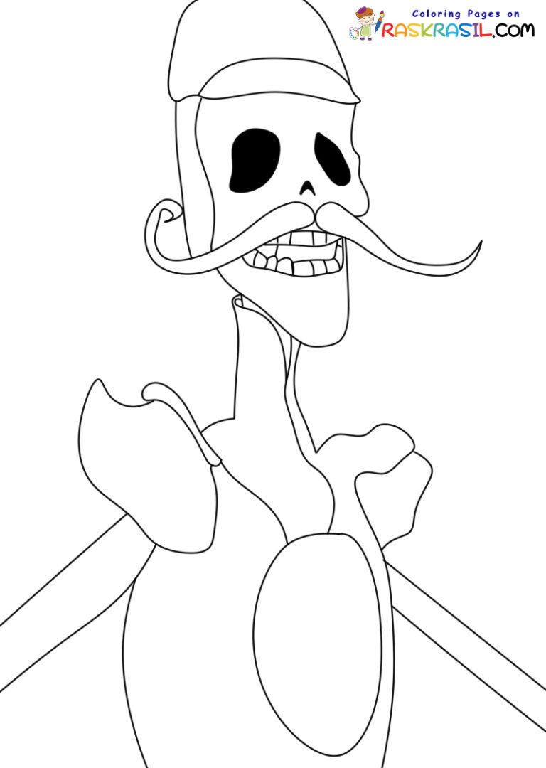 Corpse Bride Coloring Pages
