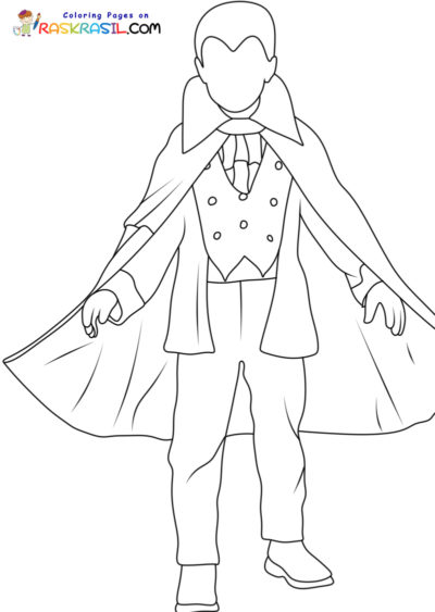Disegni di Vampiri da Colorare