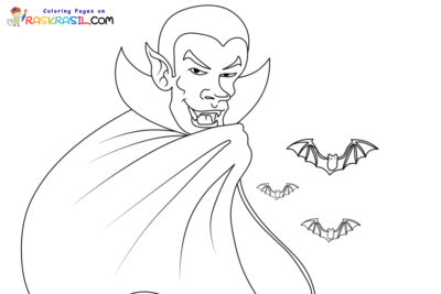 Disegni di Vampiri da Colorare