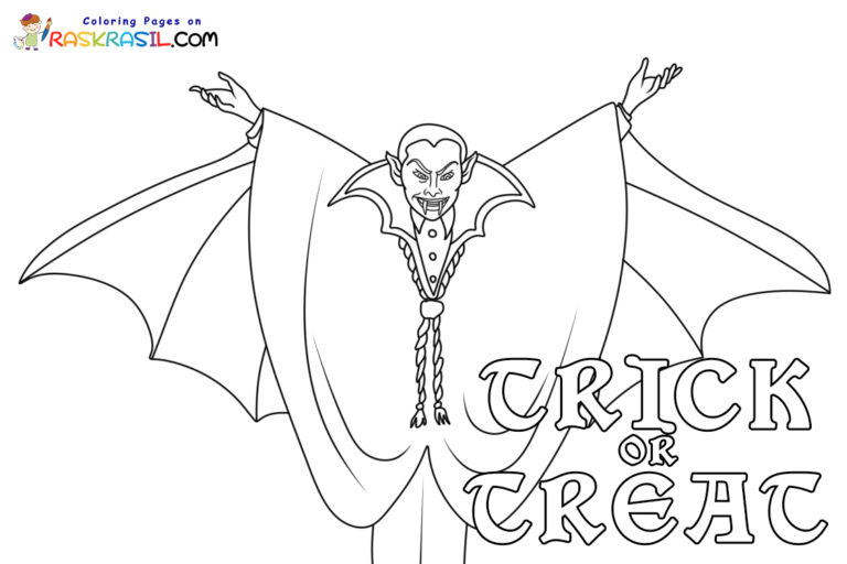 Disegni di Vampiri da Colorare