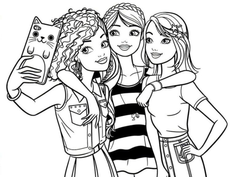 BFF Coloring Pages