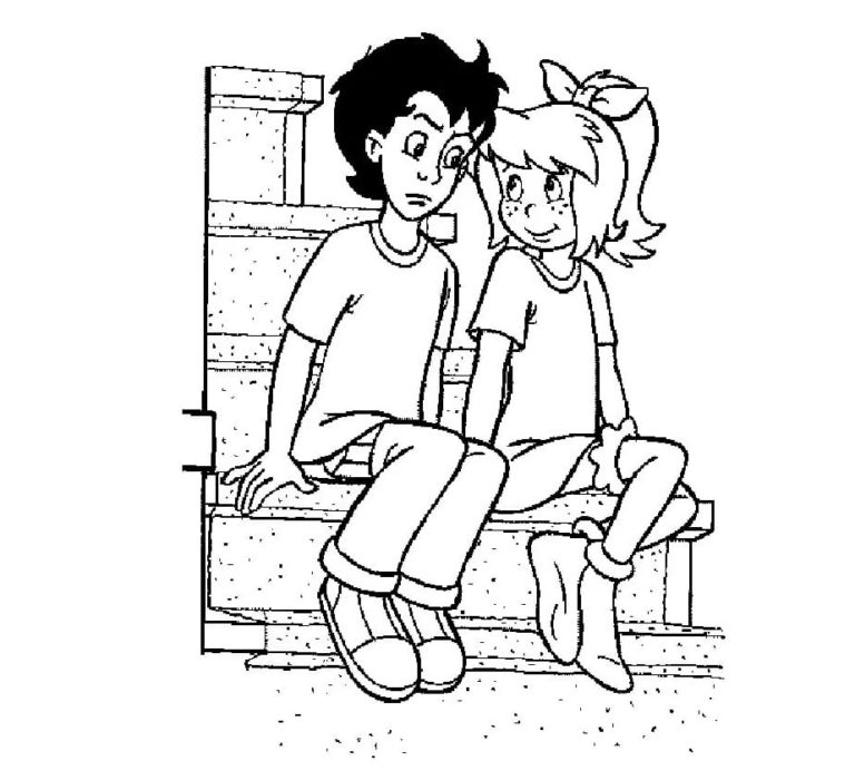 Ausmalbilder Bibi Blocksberg | Malvorlagen zum Ausdrucken