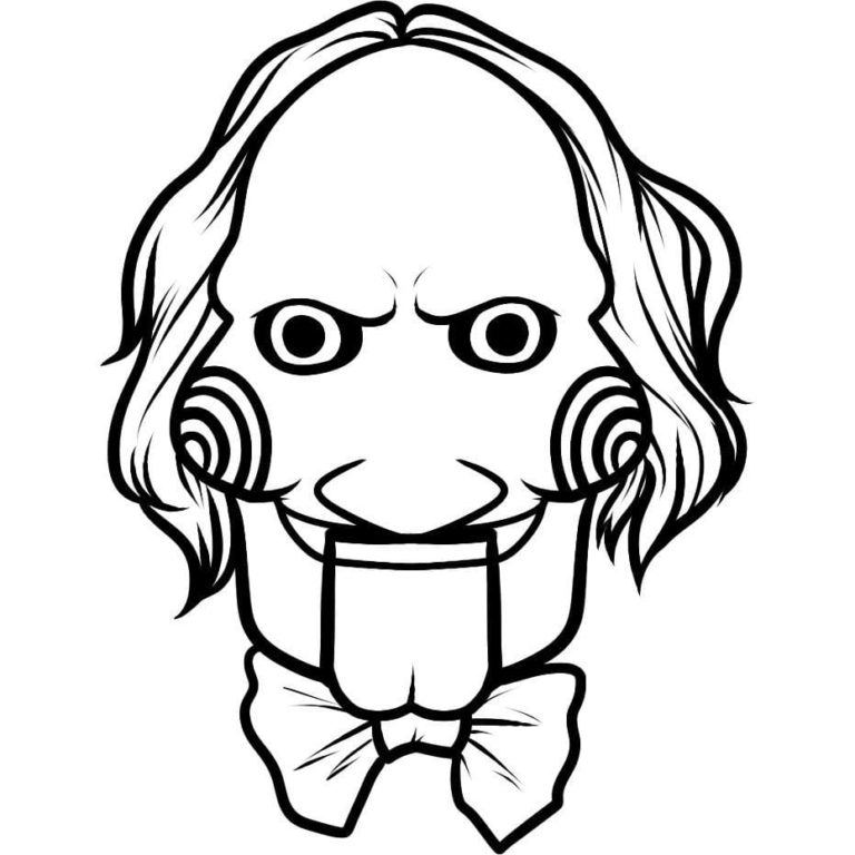 Horror Movies Coloring Pages