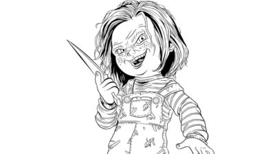 Coloriage Films d'horreur à imprimer