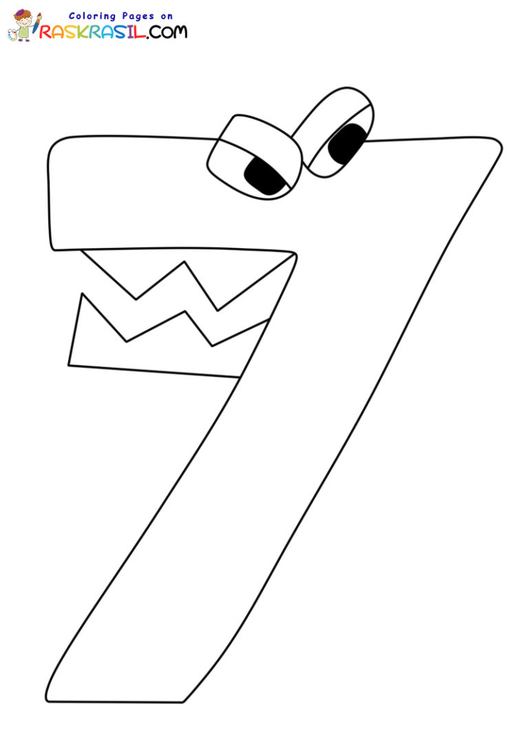 Numbers Lore Coloring Pages