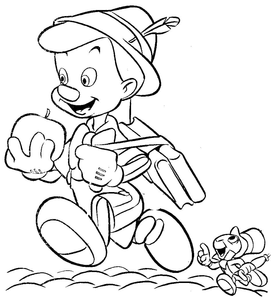 Disegni di Pinocchio da Colorare
