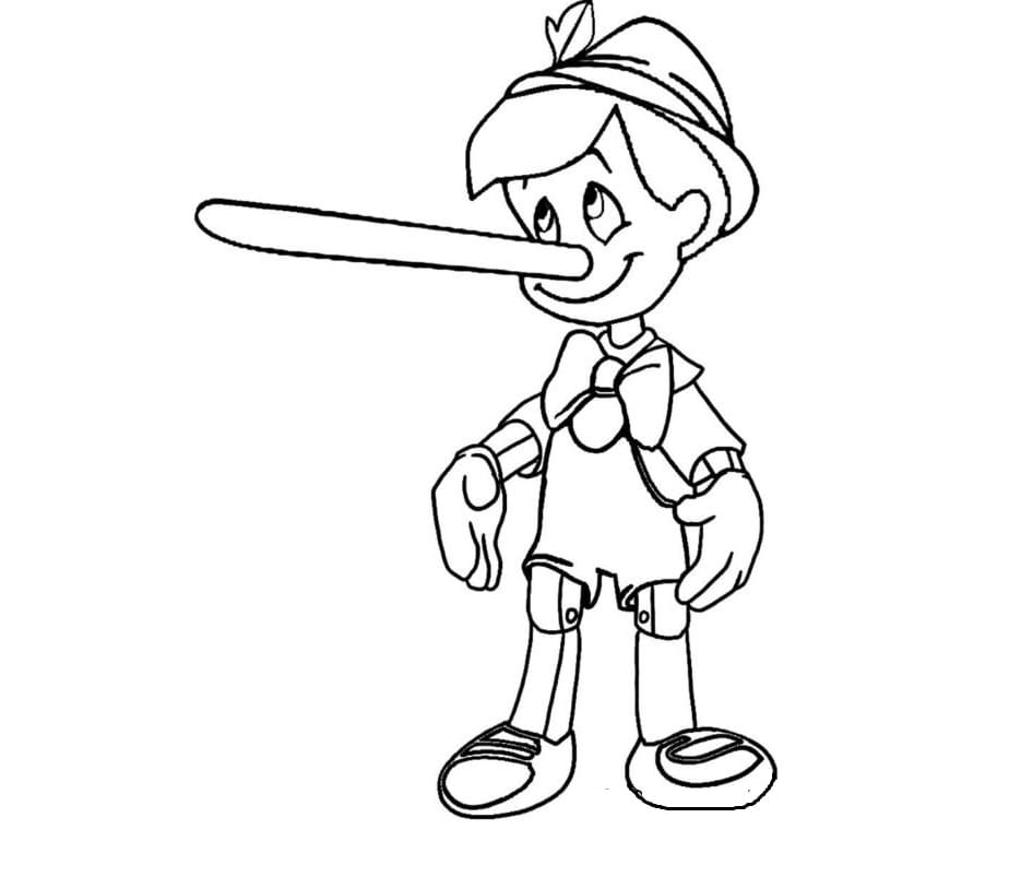 Kolorowanki Pinokio | Darmowe Malowanki do wydruku