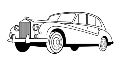 Rolls Royce Coloring Pages