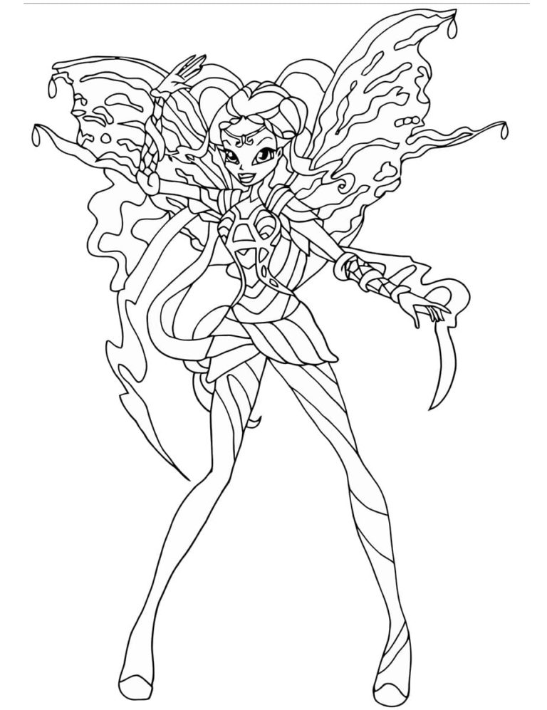 Winx Club Coloring Pages | Free Printables