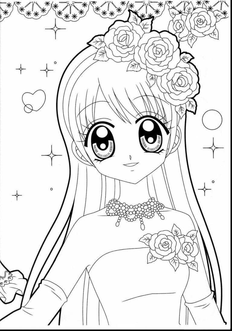 Cute Coloring Pages For Girls