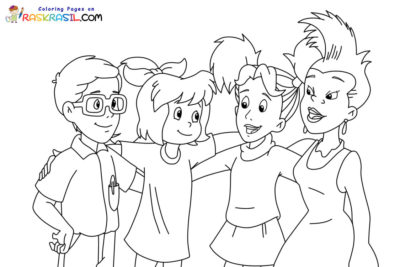 Ausmalbilder Bibi Blocksberg | Malvorlagen zum Ausdrucken