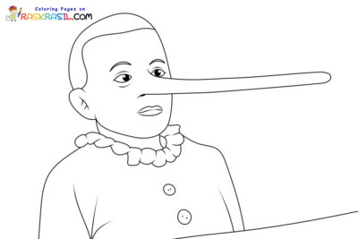 Coloriage Pinocchio à imprimer