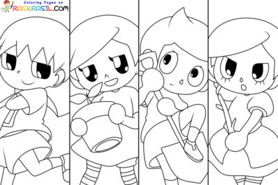 Super Smash Brothers Coloring Pages