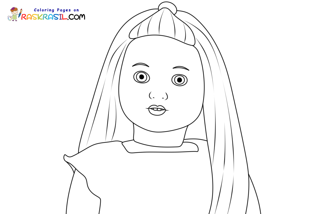 American Girl Doll Coloring Pages