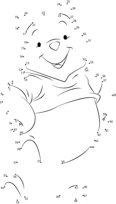 Disegni di Unisci i Puntini da Colorare