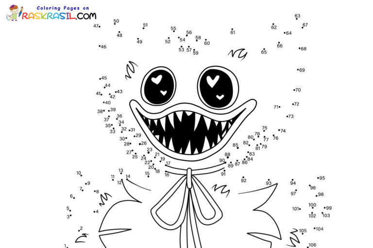 Dot to Dots Coloring Pages