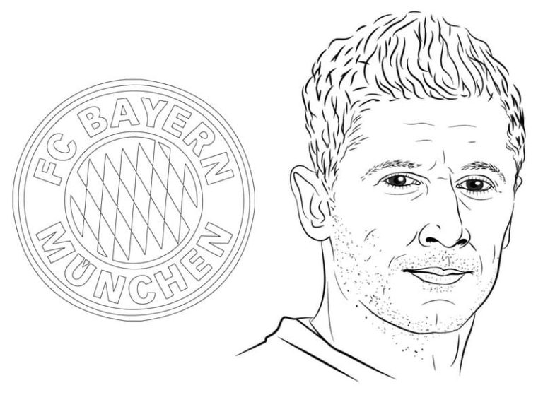 FC Bayern Coloring Pages | Free Printables