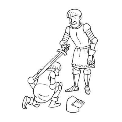 Medieval Coloring Pages