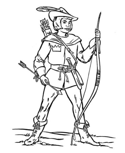 Medieval Coloring Pages