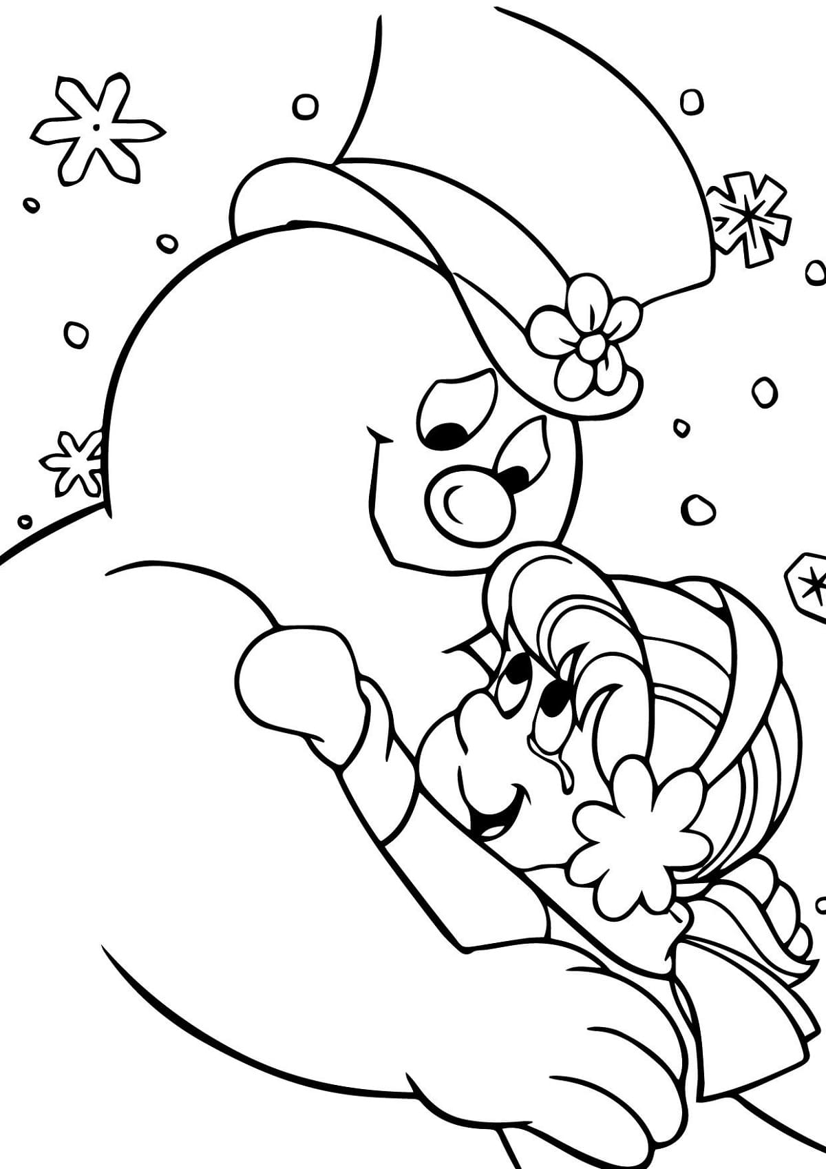 Frosty the Snowman Coloring Pages Frosty the Snowman Coloring Pages
