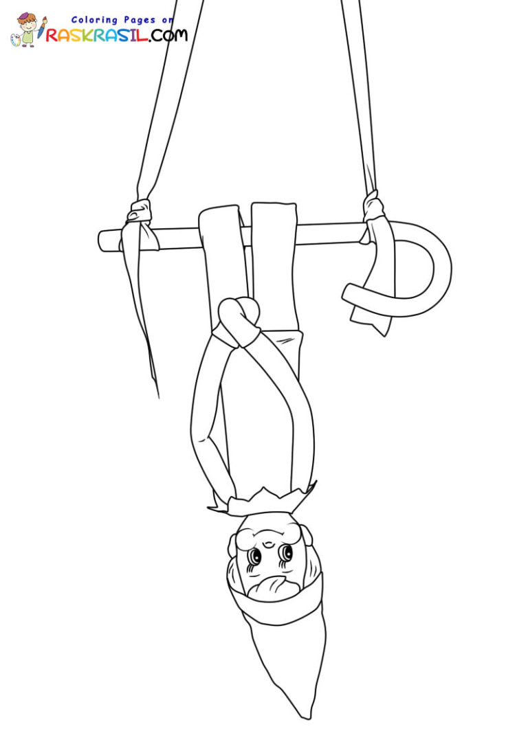 Elf on the Shelf Coloring Pages