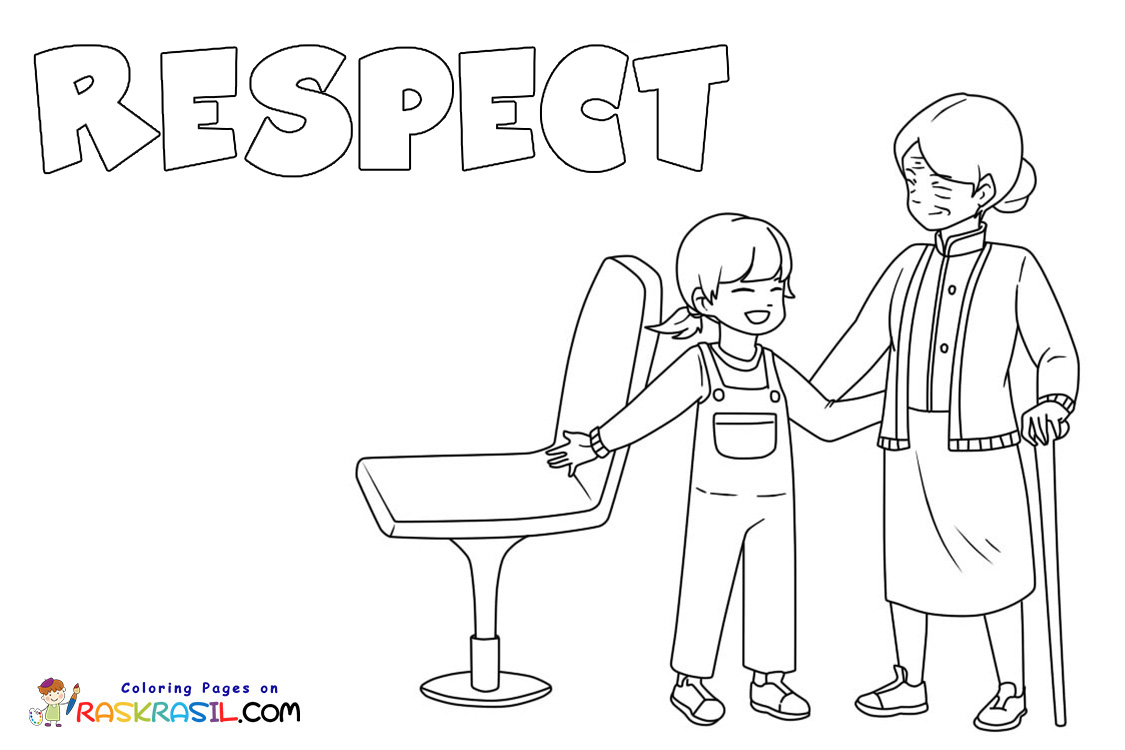 Collection Of Respect Coloring Pages Free Printable Collection Of Respect Coloring Pages Free Printable