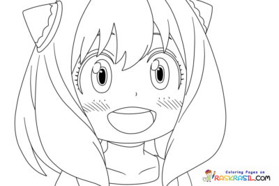 Anya Coloring Pages