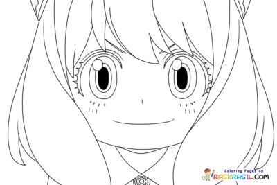 Anya Coloring Pages