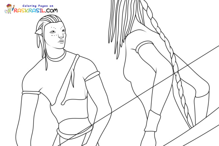 Avatar 2 Coloring Pages