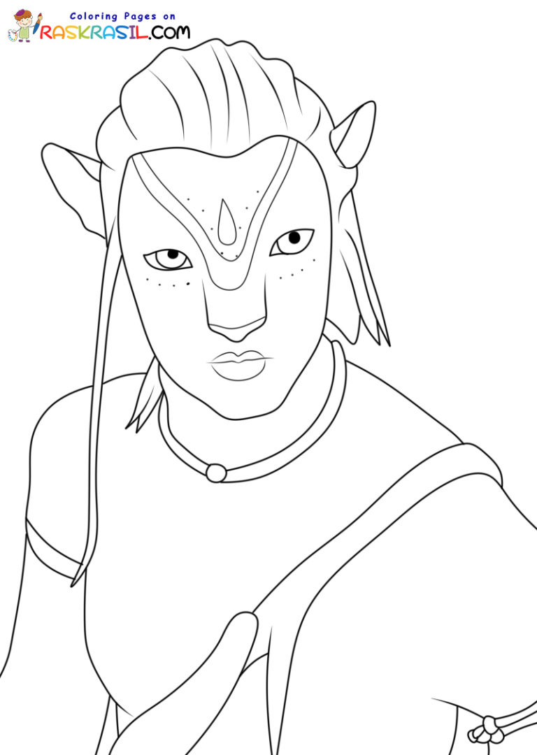 Avatar 2 Coloring Pages