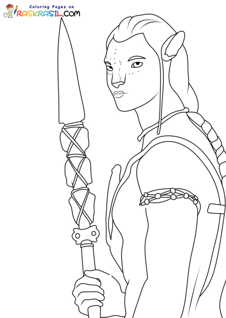 Avatar 2 Coloring Pages