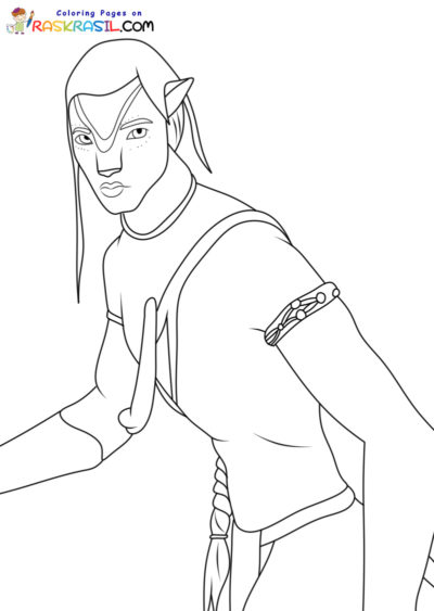 Coloriage Avatar 2 Le Film à Imprimer