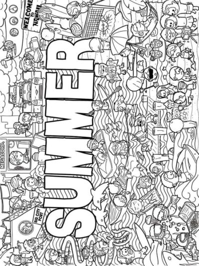 Doodle Coloring Pages