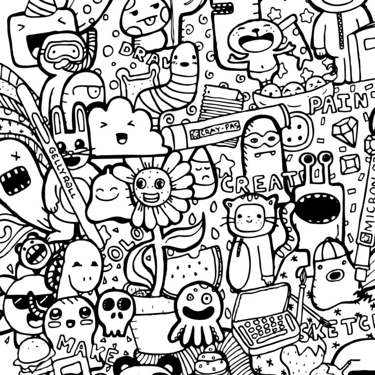 Doodle Coloring Pages