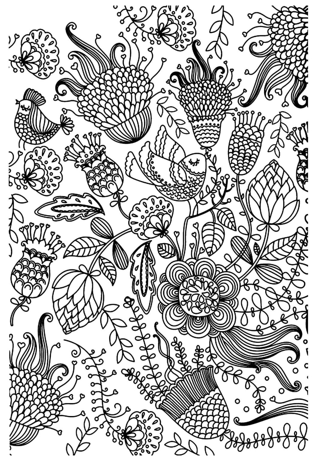 Doodle Coloring Pages