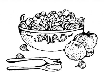 Coloriage Nourriture à imprimer
