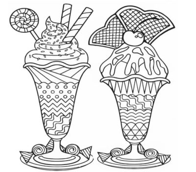 Ausmalbilder Essen | Kostenlos Malvorlagen zum Ausdrucken