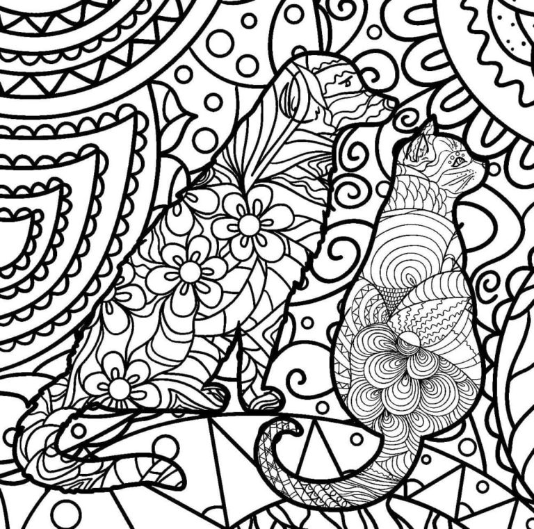 Desenhos de Padrões para Colorir