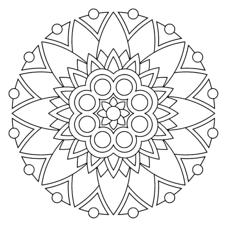Pattern Coloring Pages