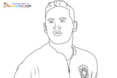 Disegni di Giocatori di Calcio da Colorare