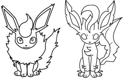 Coloriage Evoli à imprimer